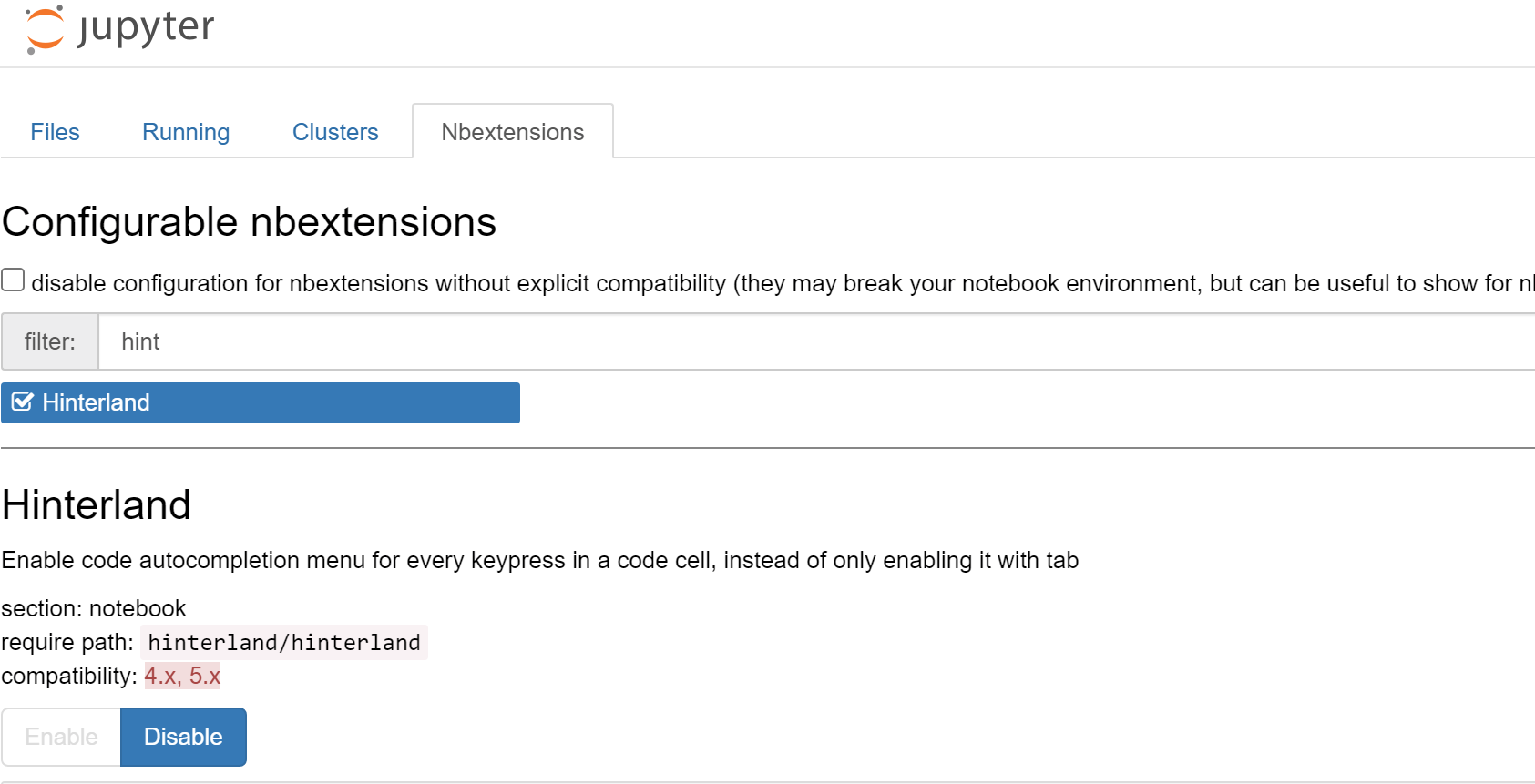 Jupyter Notebook - 使用 CSS 及开启代码提示_jupyter css-CSDN博客