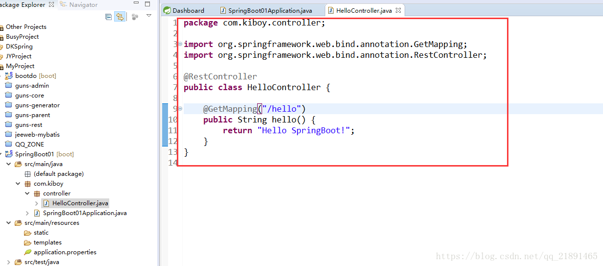 Spring Boot学习笔记-1.2环境搭建-Eclipse SpringBoot Web项目基础环境搭建_java spring boot web eclipse-CSDN博客