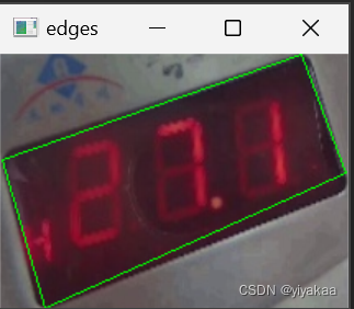 python中使用opencv LED屏数字识别（可用做车牌识别，一样的原理）_液晶屏数字识别-CSDN博客