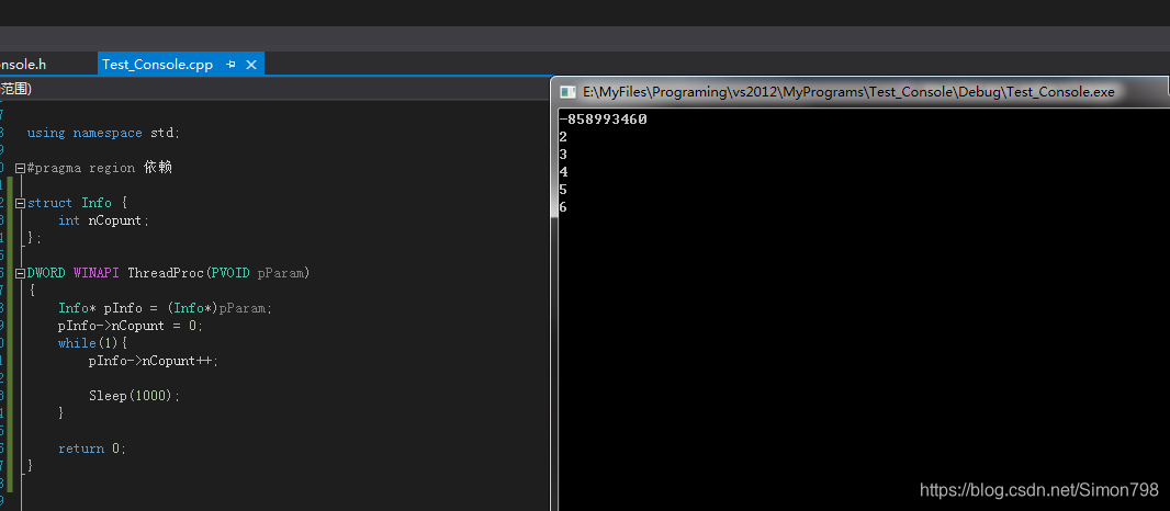 C++ CreateThread 线程函数传参_c++ createthread传参-CSDN博客