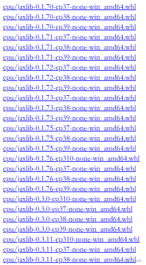 JAX安装_jaxlib安装-CSDN博客