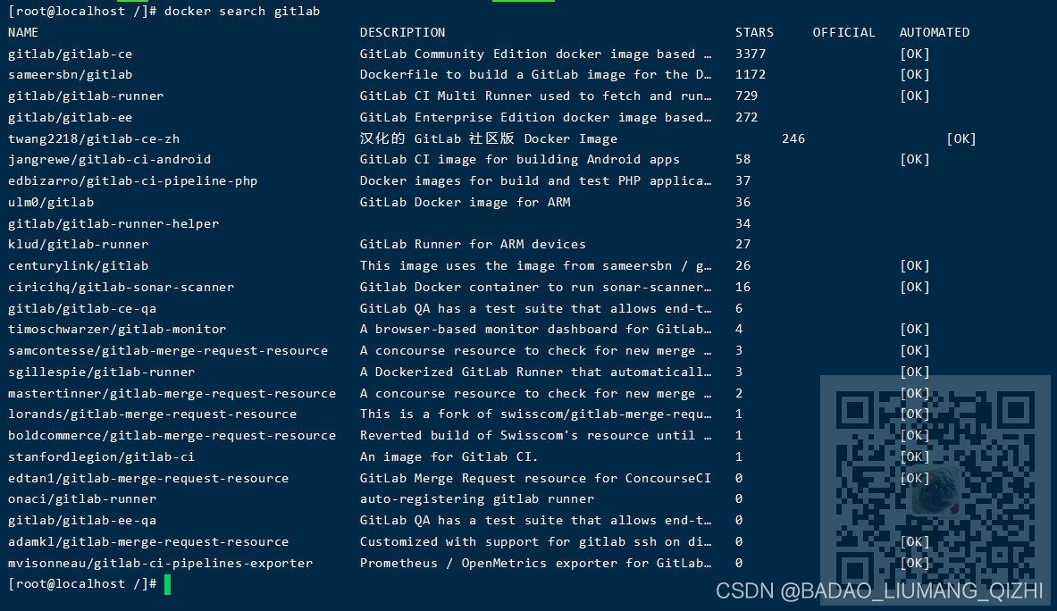 CentOS中使用Docker安装Gitlab_centos7 docker gitlab-CSDN博客