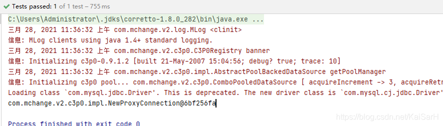 Spring：连接池连接数据库报错Unknown system variable ‘tx_isolation‘_failed to initialize pool: the system ...