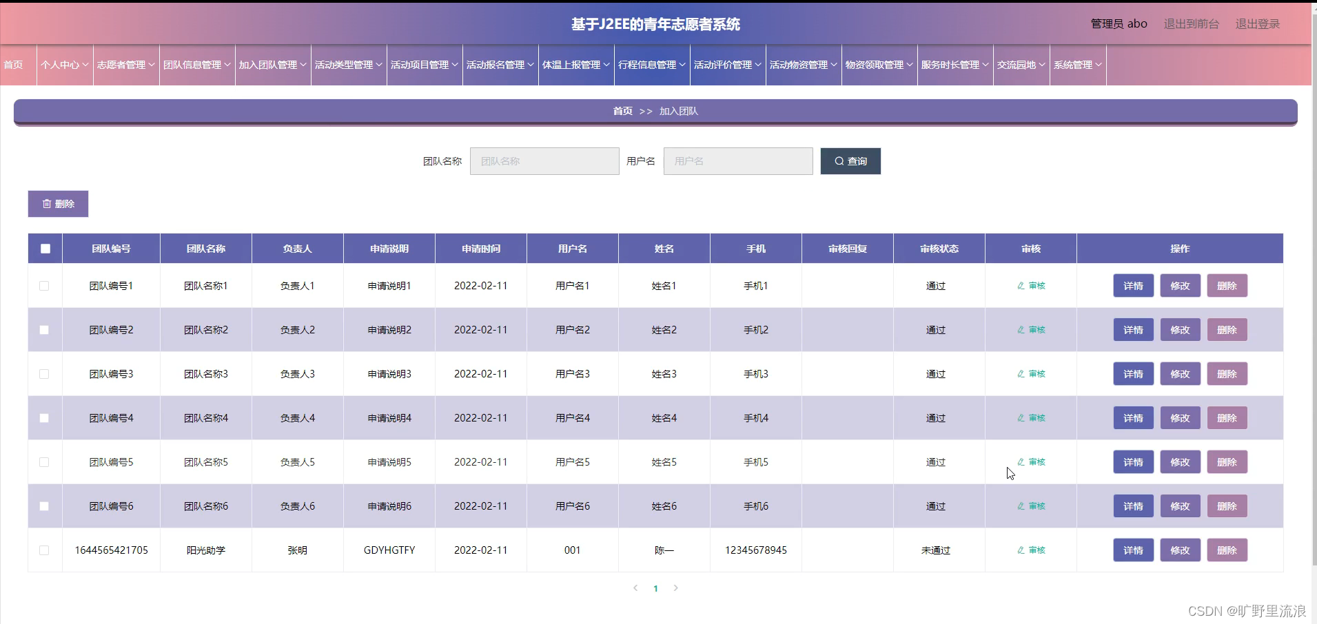 springboot毕设项目基于J2EE的青年志愿者系统4njh9（java+VUE+Mybatis+Maven+Mysql）_springboot基于j2ee开发-CSDN博客