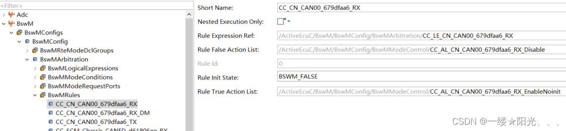 DaVinci Configurator BswM模块配置_davinci configurator生成代码-CSDN博客