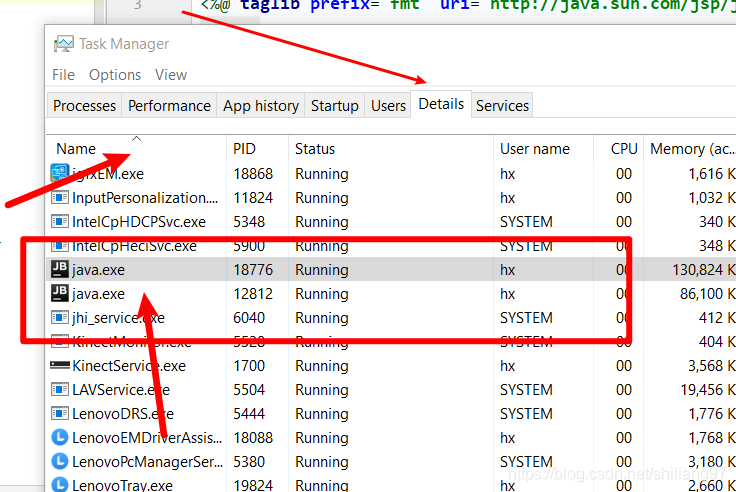 解决Error running 'Tomcat 8.5.31': Address localhost:1099 is already in use 1099端口被占用_application ...