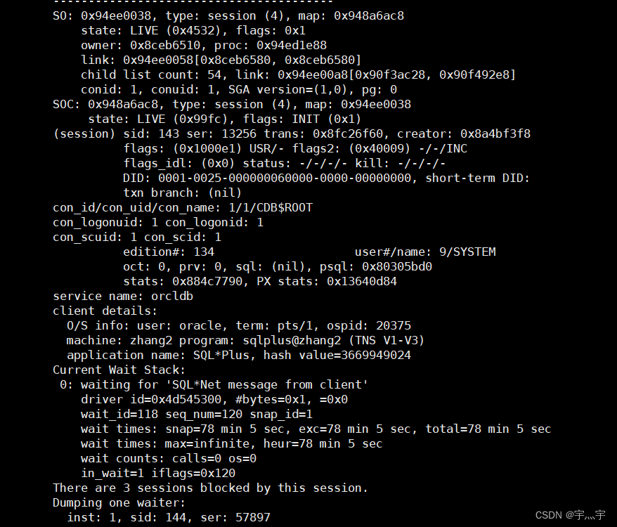 oracle hang分析使用_oracle中hanganalyse怎么收集-CSDN博客
