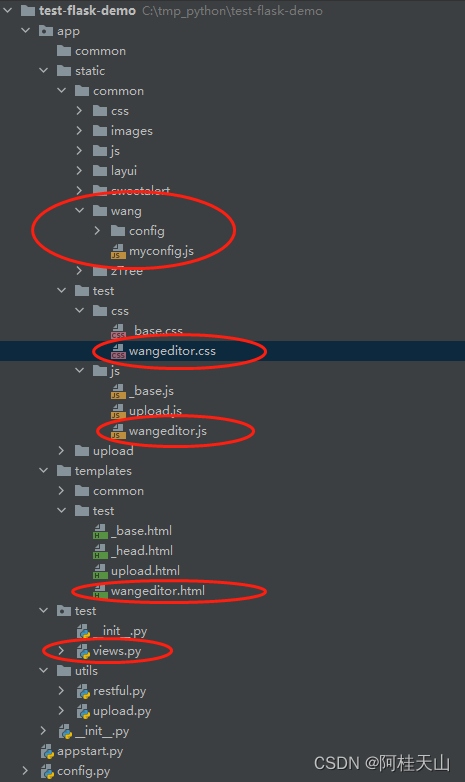 Python flask web基础(三)用wangeditor实现富文本编辑_flask layui 富文本-CSDN博客