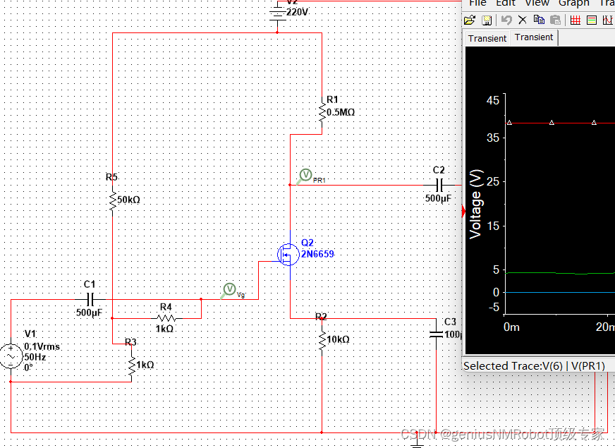 multisim图表仿真_multisim - 2025年3月12日, 21:27:18 probes do not plot-CSDN博客
