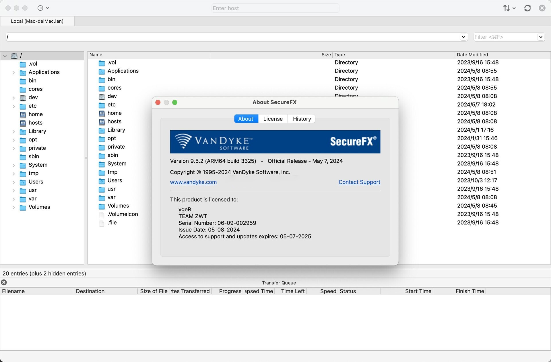SecureFX for Mac v9.5.2 ftp文件传输工具-CSDN博客