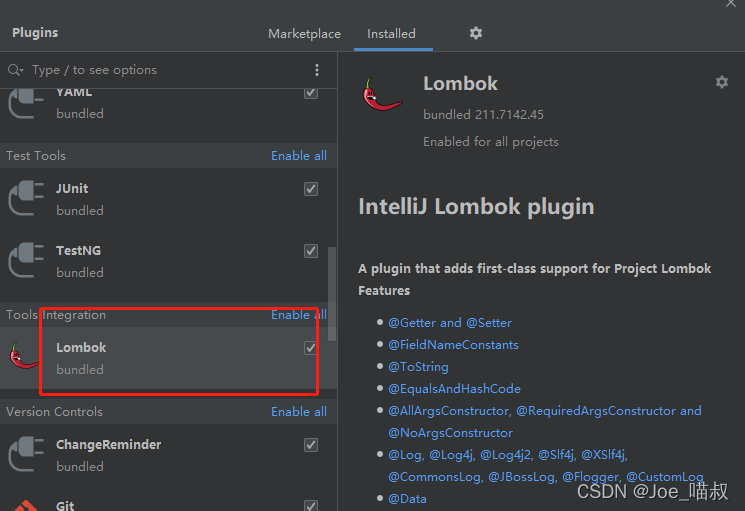 解决Android Studio Bumblebee 2021.1.1 没有合适的Lombok 插件的问题_android studio bumblebee 2021.1.1哪个版本的idea ...