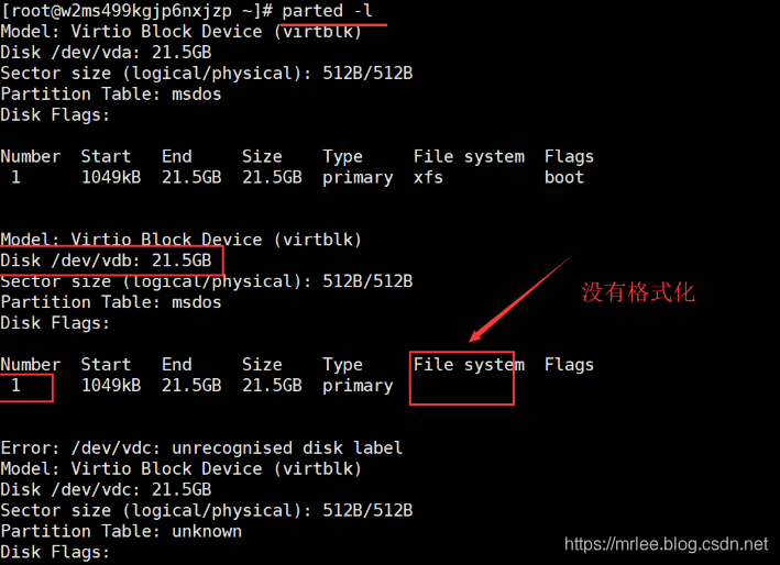 Linux/Centos磁盘分区挂载_centos 如何把磁盘vdb的空间给vda-CSDN博客