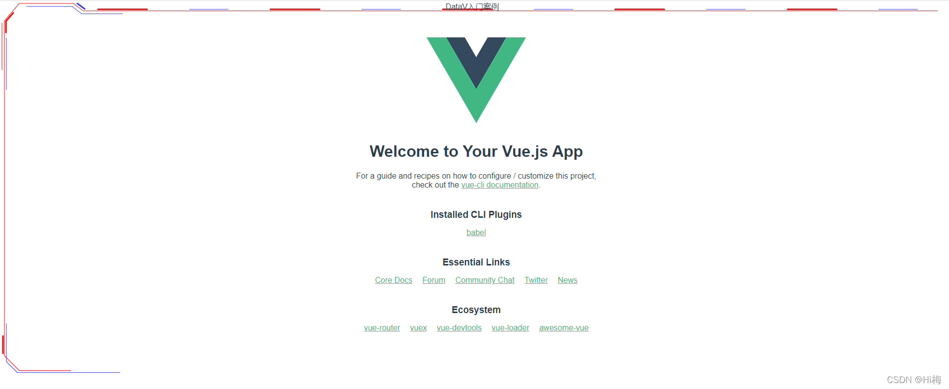 Vue+DataV+Echarts组件创建炫酷科技大屏~(注释多多)_vue科技风格-CSDN博客