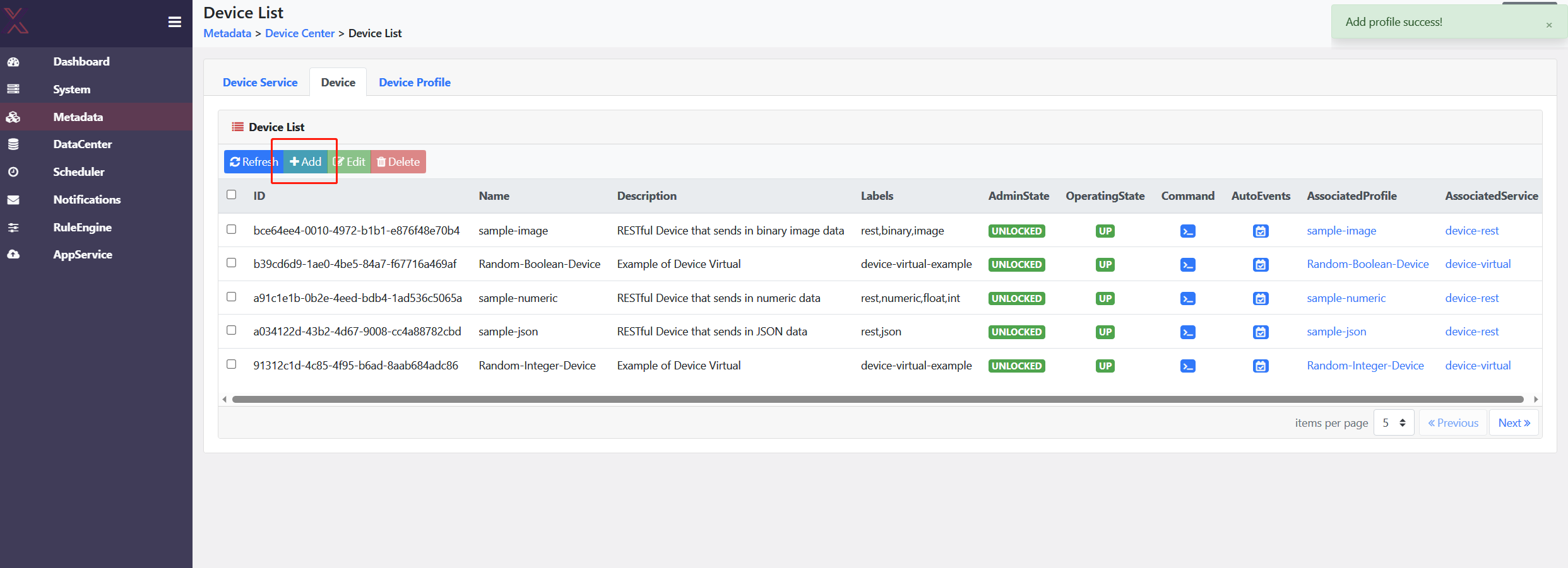 EdgeX Foundry 边缘计算平台对Modbus设备状态检测和远程控制_edgex-ui-CSDN博客