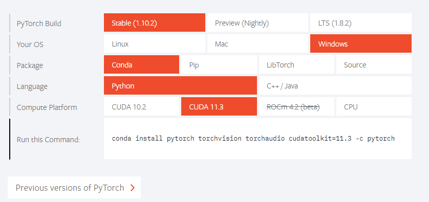 【CV】PyTorch安装教程_nvidia geforce rtx 3050 ti laptop gpu cuda-CSDN博客