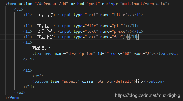 Express Multiparty 图片上传表单 Csdn博客 