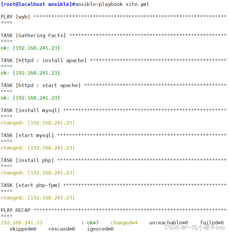 Ansible——Playbook剧本_ansible playbook-CSDN博客