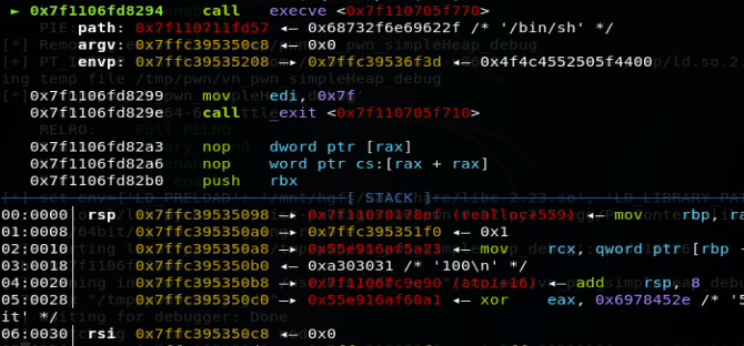 关于利用realloc函数调整栈使onegadget可执行。_realloc调整栈-CSDN博客