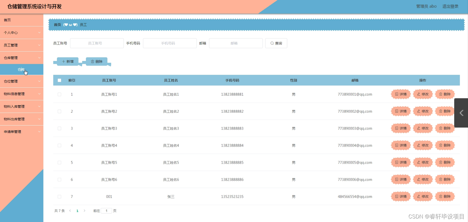 【附源码】计算机毕业设计仓储管理系统设计与开发(javaspringbootmysqlmybatis论文 Csdn博客