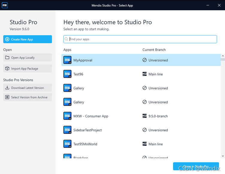 Mendix Studio Pro 9.6 发布：带来全新的Mendix体验_mendix studio pro如何设置中文-CSDN博客