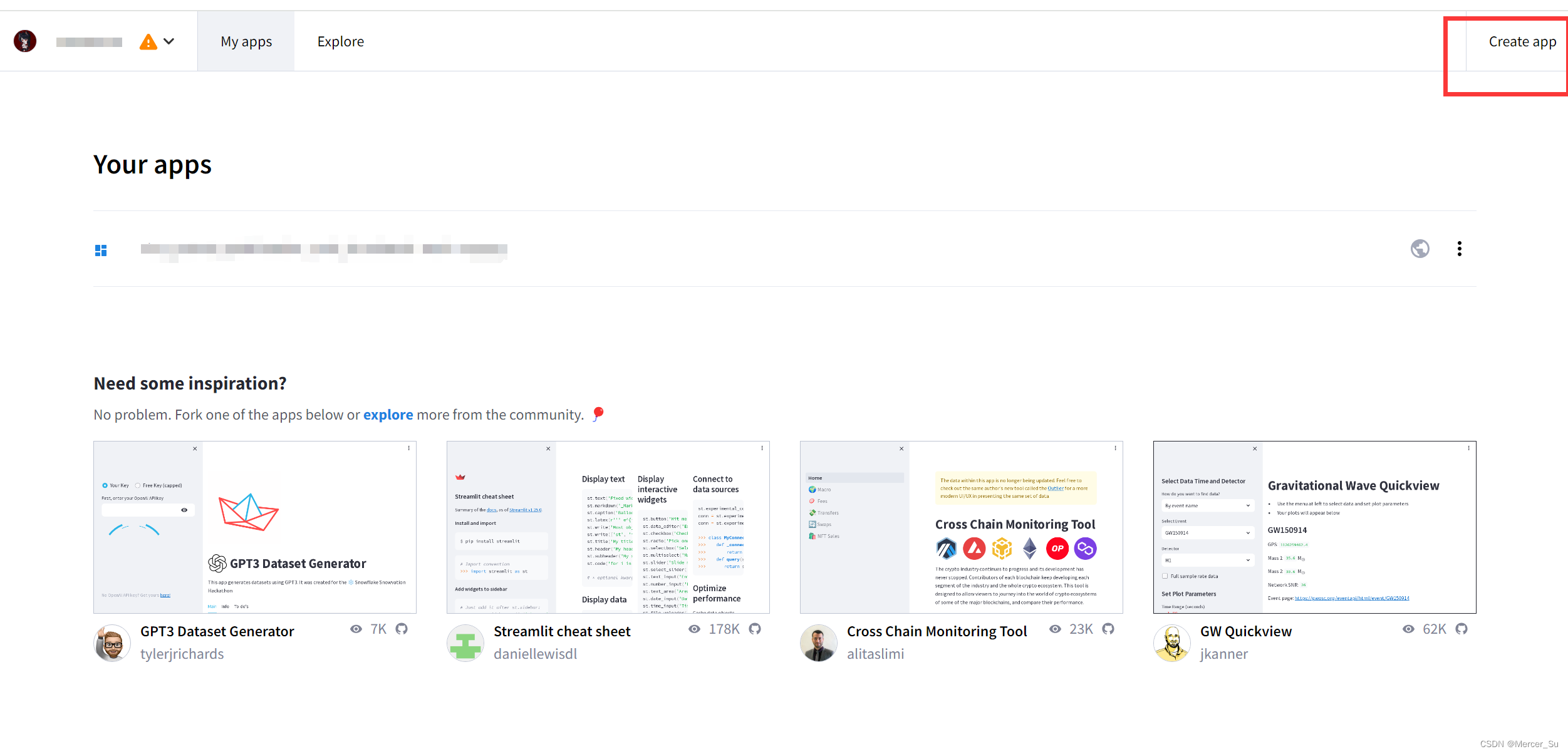 将项目部署到Streamlit Cloud_cloudstream 仓库-CSDN博客