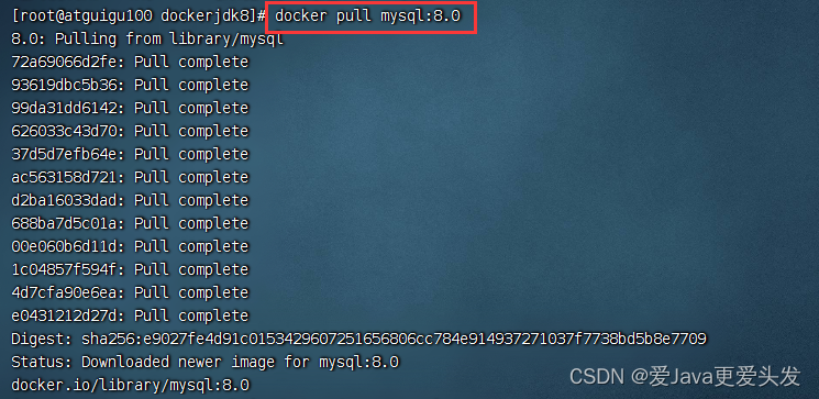 Docker安装MySQL8.0-CSDN博客