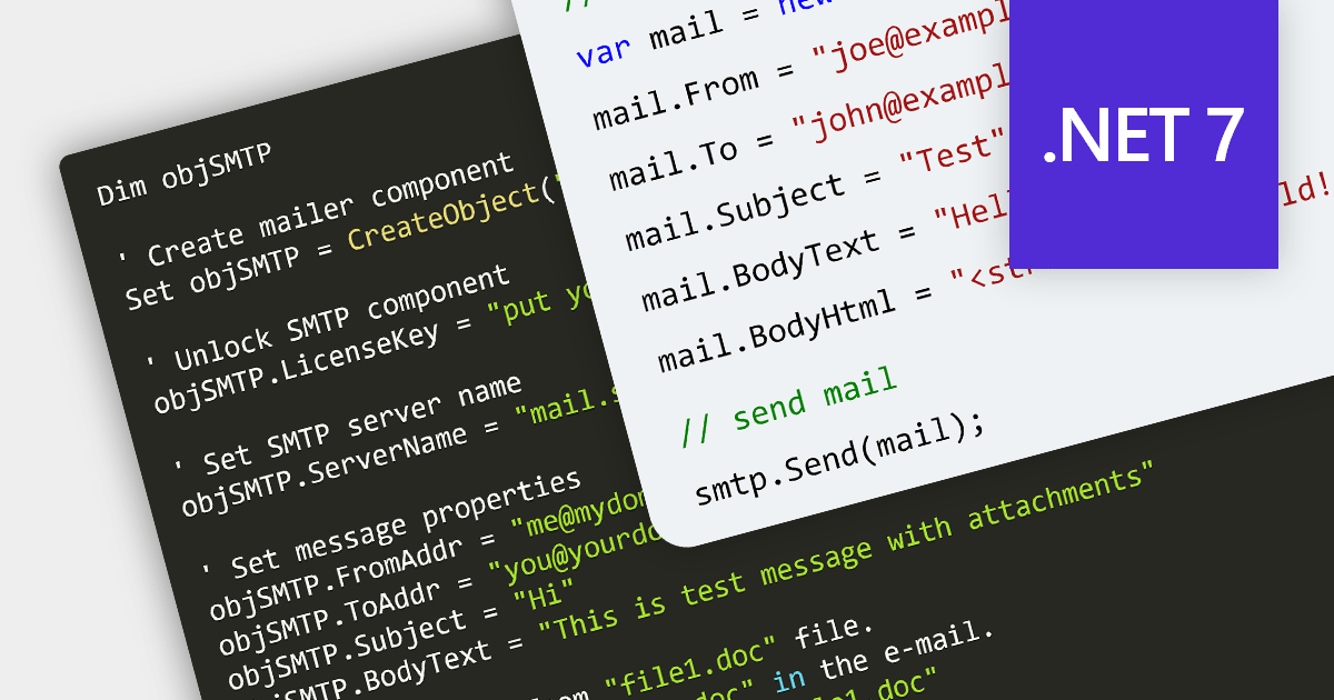 Send Emails from .NET 7 Apps via SMTP-CSDN博客