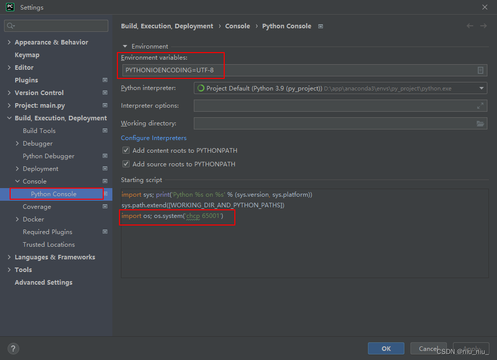 解决PyCharm中Python Console的中文乱码问题_pycharm运行时怎么让控制台输出中文-CSDN博客