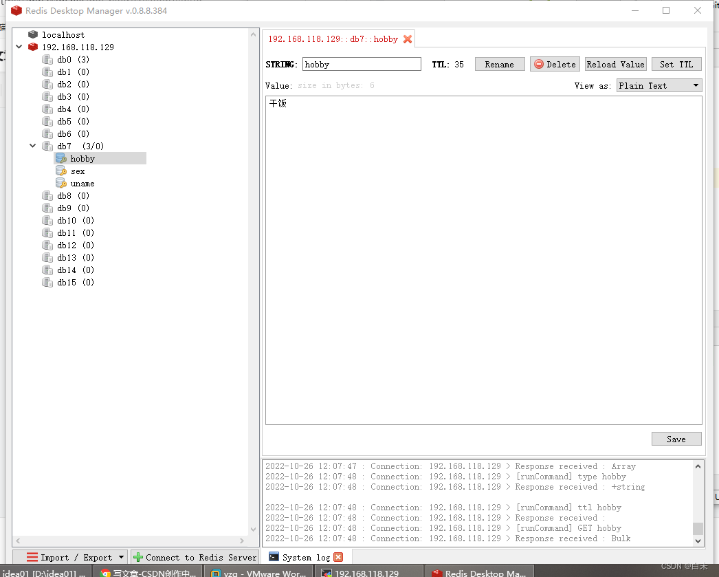 使用java操作redisjava连接redis Csdn博客