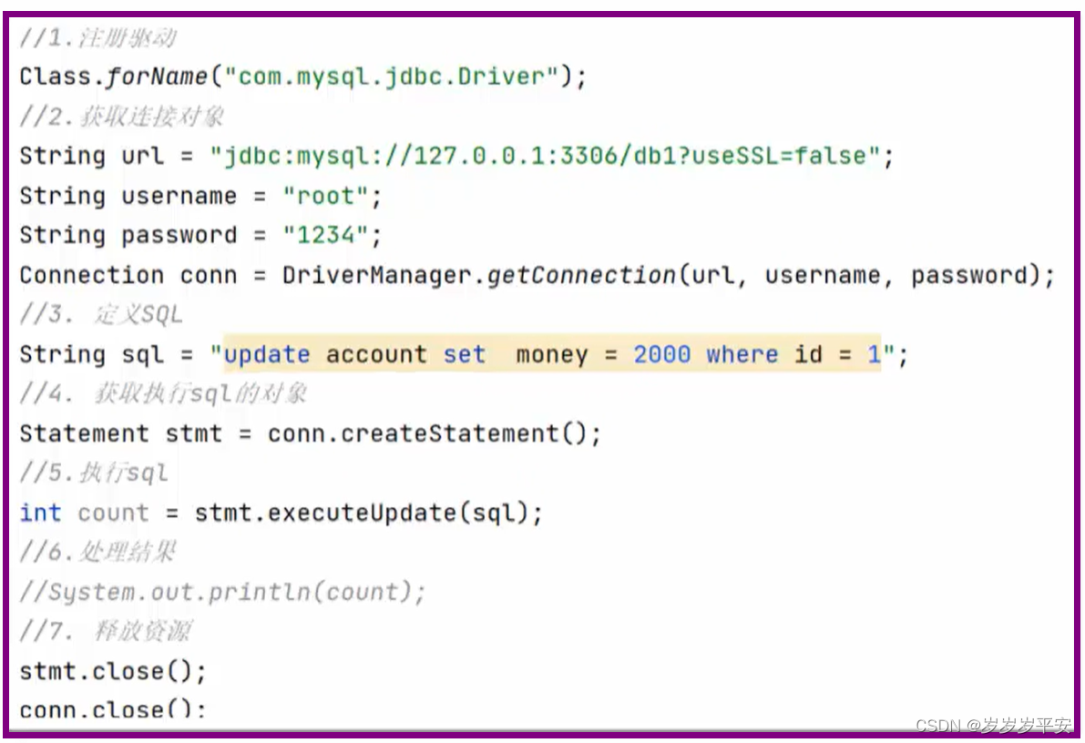 JDBC(简介、入门与IDEA中导入MySQL的驱动)_mysql jdbc驱动-CSDN博客