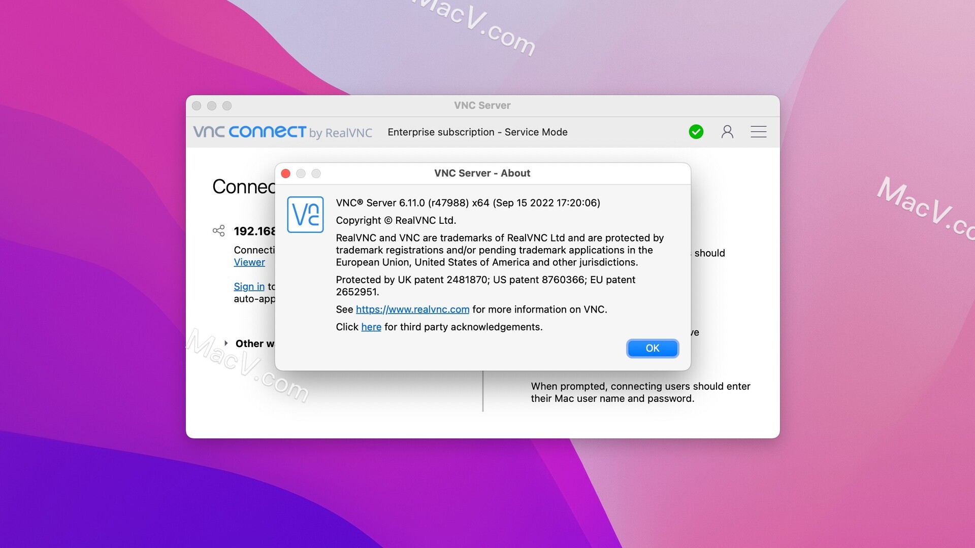 VNC Server for Mac(VNC远程控制软件)v6.11.0版_vnc server 6.11.0-CSDN博客
