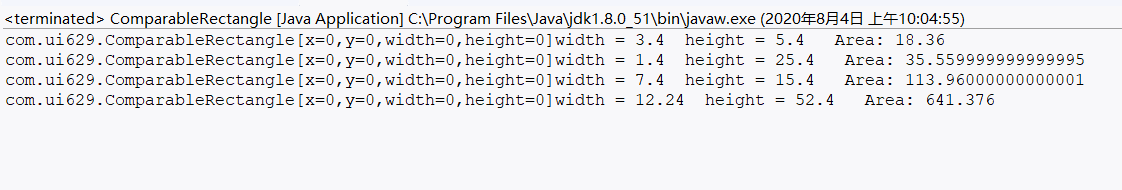 Comparable接口的使用_comparablerectangle是什么-CSDN博客