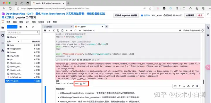 DeiT：量化 Vision Transformers 以实现高效部署_python_小白狮ww-GitCode 开源社区