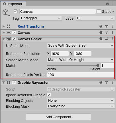 UGUI（二）- Canvas Scaler_dynamic pixels per unit-CSDN博客