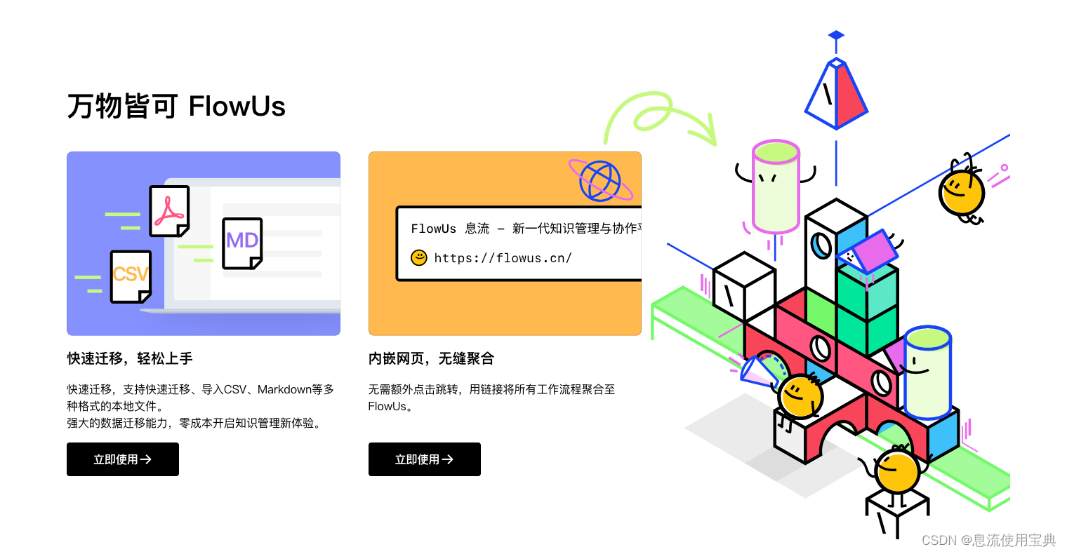 FlowUs AI智能协作平台：每个超级个体｜每个远程协作团队都值得尝试的云端协作平台-CSDN博客