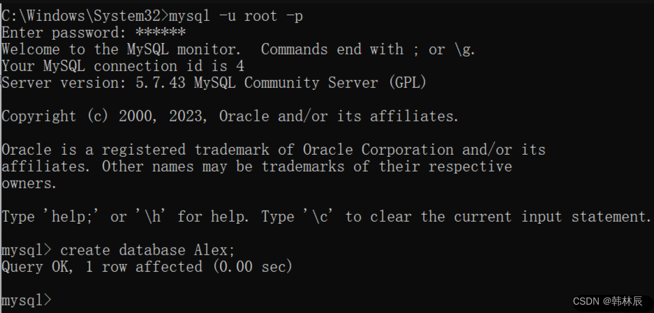 MySQL5.7.43创建表格 waaw_mysql5.7怎么做表-CSDN博客