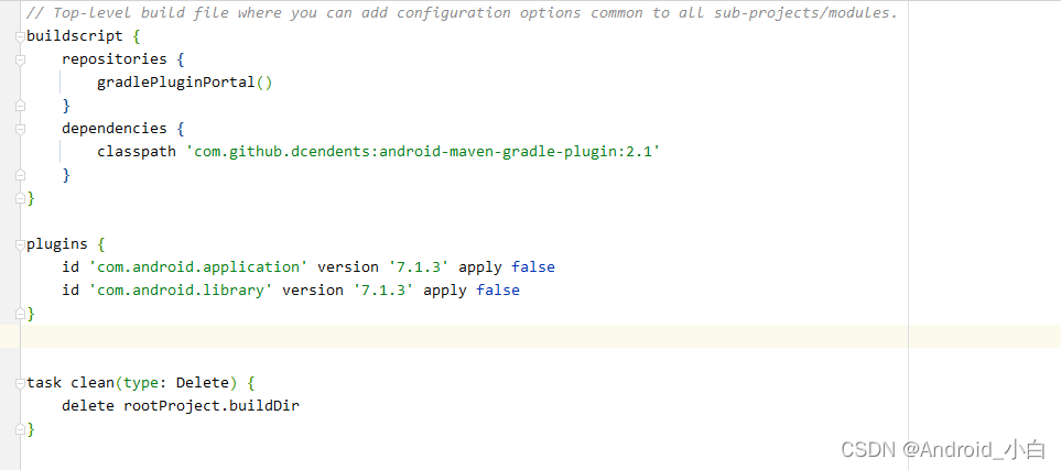 12: all buildscript {} blocks must appear before any plugins {} blocks in the script-CSDN博客