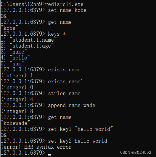 Redis五大数据类型使用——stringredis 截取字符串下标从0开始 还是 1 Csdn博客