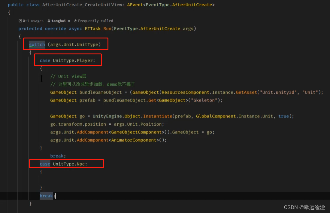 【ET框架】基础及实践难题解答-CSDN博客