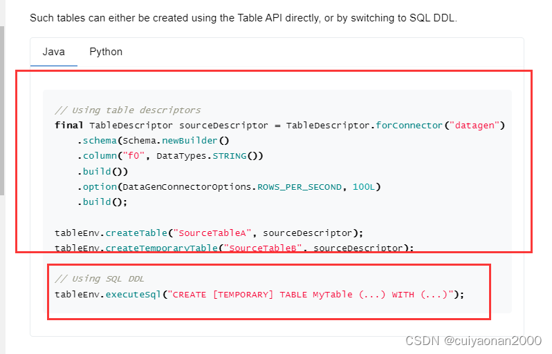 Flink TableAPI Kafka Demo_org.apache.flink.table.api.tableresult-CSDN博客