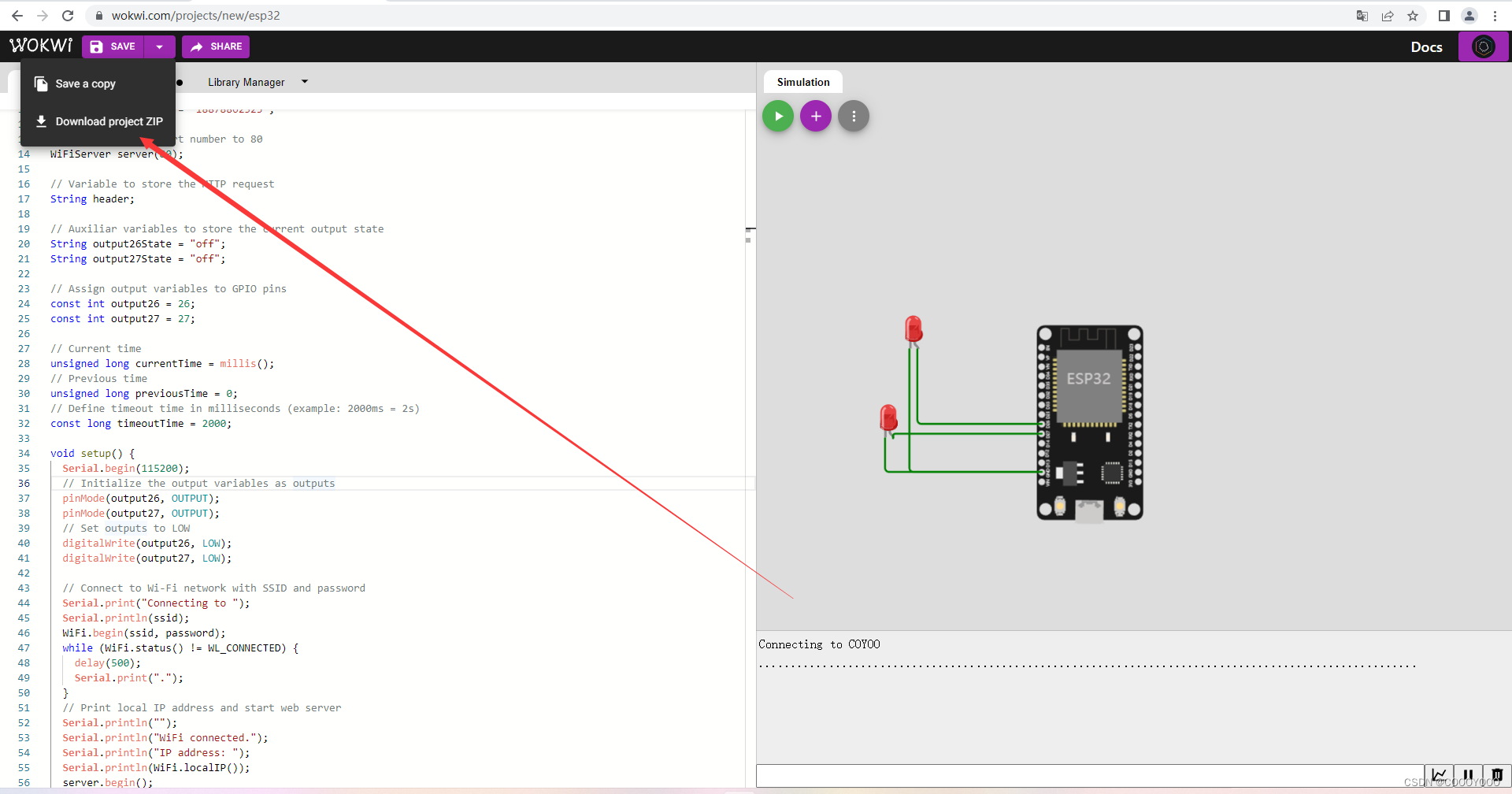 Arduino ESP32 Web 服务器_arduino web服务器-CSDN博客