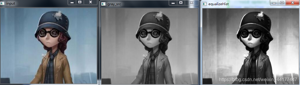 opencv学习笔记21-直方图均衡化equalizeHist_不调用equalizehist实现直方图均衡化-CSDN博客