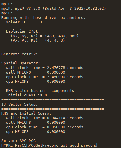 使用mpiP工具分析AMG程序-CSDN博客