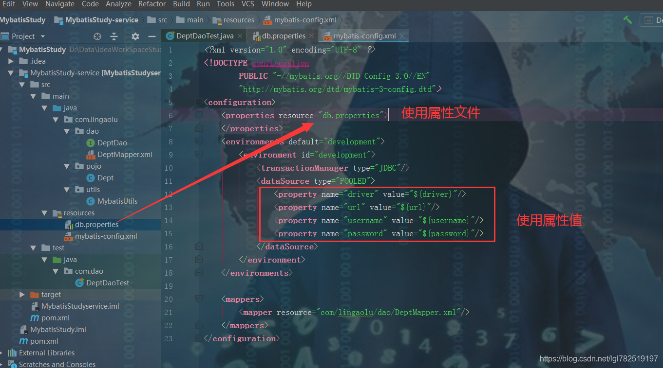 Mybatis的属性（properties）_mybatis property属性-CSDN博客