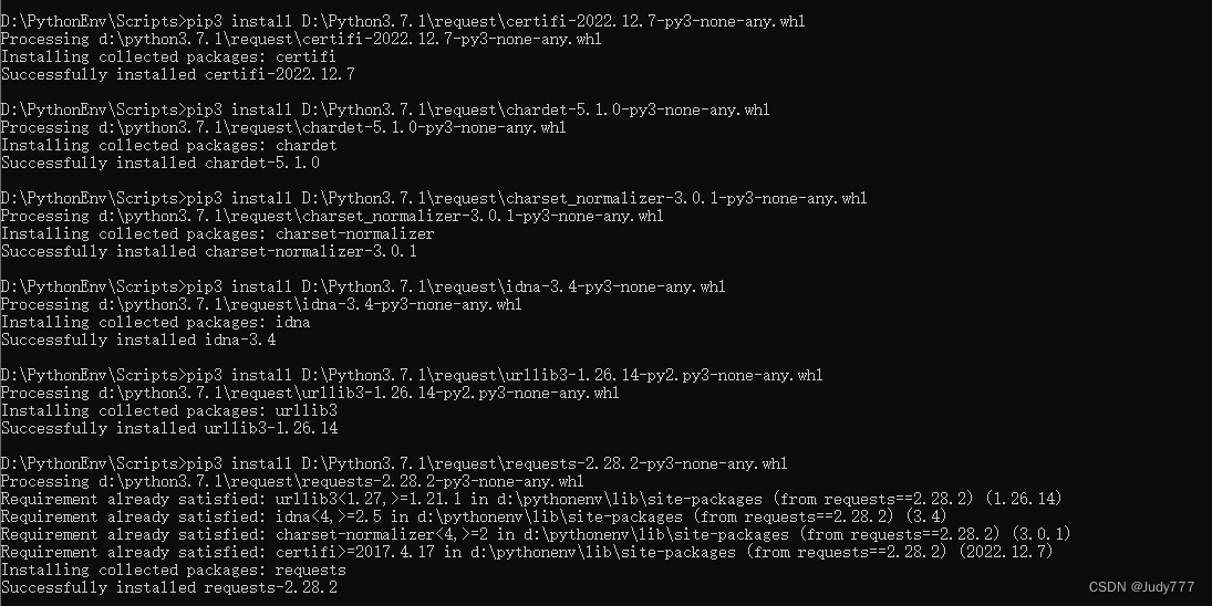 python离线安装requests模块，并且在pycharm中使用-CSDN博客