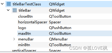 QT自定义标题栏（最大化、最小化和无边框拉伸等--可直接使用）和样式设计（美化）_qt designer自定义标题栏全屏-CSDN博客