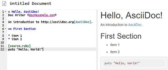 asciidoc转换html,Convert AsciiDoc to PDF, HTML, Docbook Free from Command Line-CSDN博客