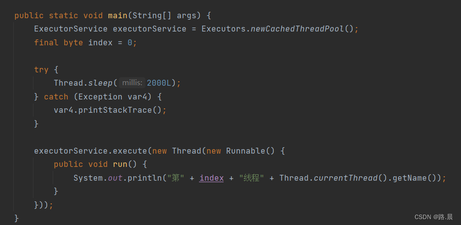 Variable ‘i‘ is accessed from within inner class, needs to be final or effectively final-CSDN博客