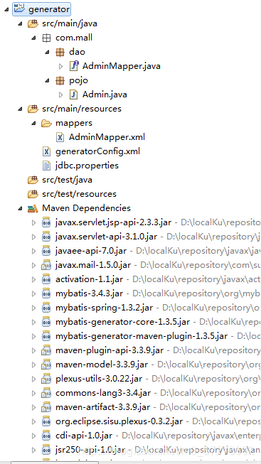 mybatis generator使用方法eclipse+maven_ecplise maven mybatis 的generator-CSDN博客