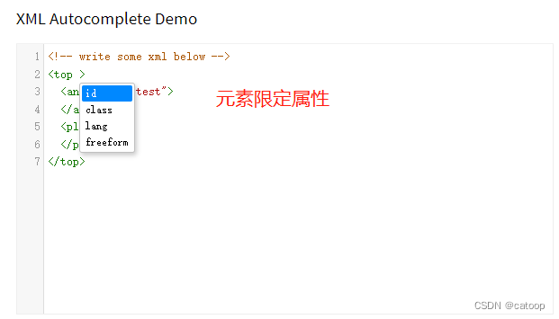 CodeMirror 对 XML 文档熟悉及元素控制自定义_codemirror xml-CSDN博客